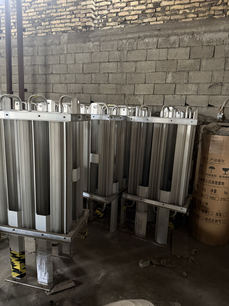 Испаритель атмосферный для криогенных газов