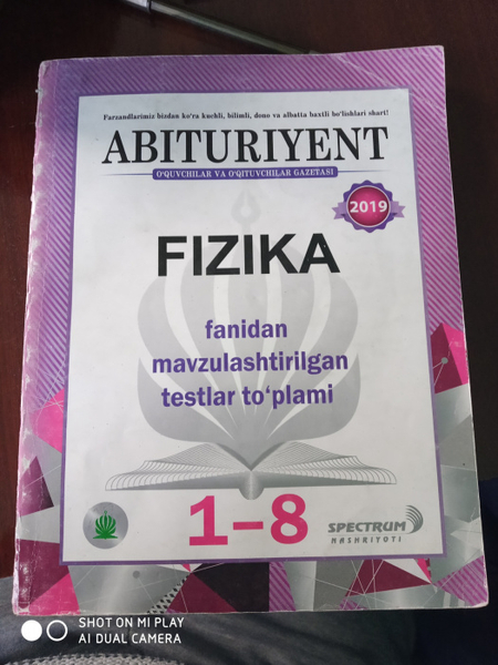 Abituriyent Fizika 2019 Click