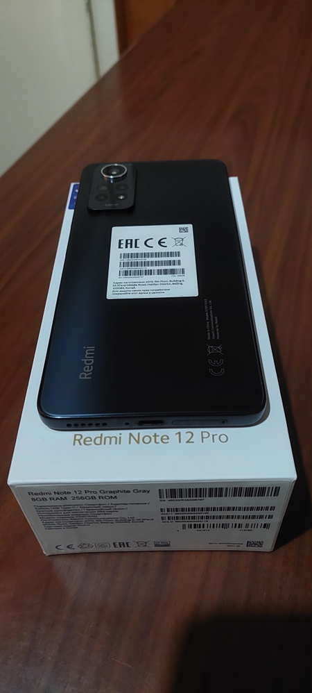 Redmi Note 12 Pro 8+4/256GB Graphite Gray за 150 у.е!