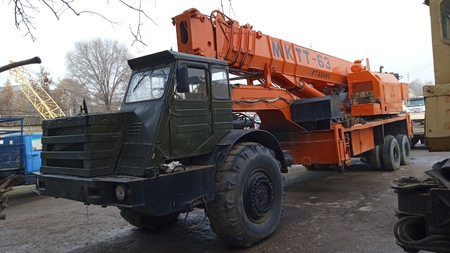 Автокран скреперный TADANO 63
