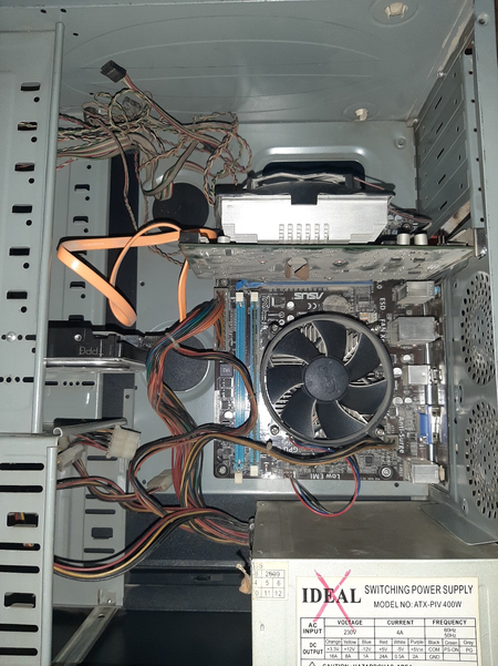 Продам компьютер H61/g2020/ddr3 4gb/hdd 500gb/Б.П. 450w