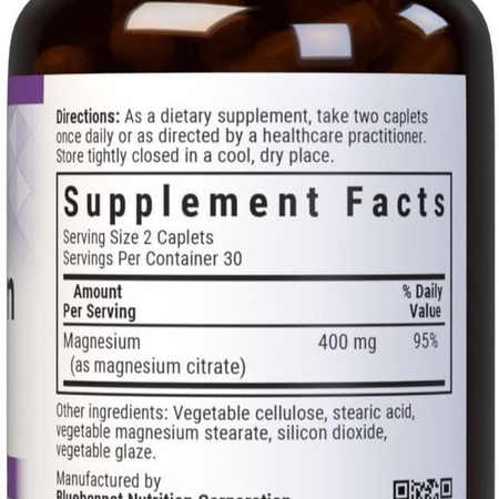 Bluebonnet Nutrition Цитрат магния