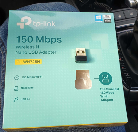 TP-LINK Сетевая карта TP-LINK TL-WN725N