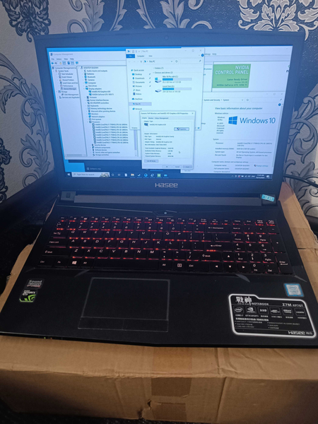 Noutbuk Notebook HASEE GTX 1050ti
