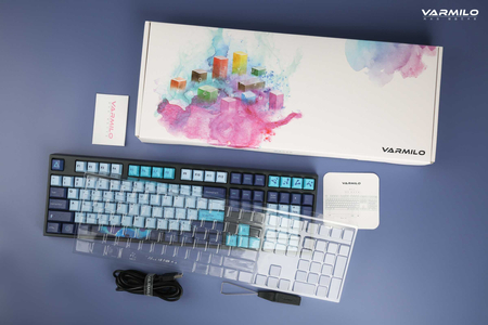 Игровая механическая клавиатура Varmilo VEA108 Aurora PBT RU