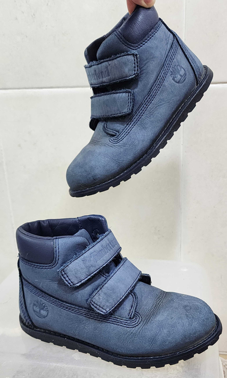 Ботинки кожаные детские Timberland для мальчика