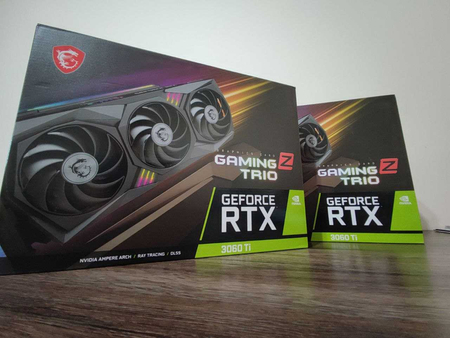 MSI GeForce rtx 3060 Ti gaming Z trio 8gb