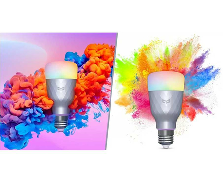 Акция! Умная лампочка Yeelight Smart LED Bulb 1SE Color (EU, серый)