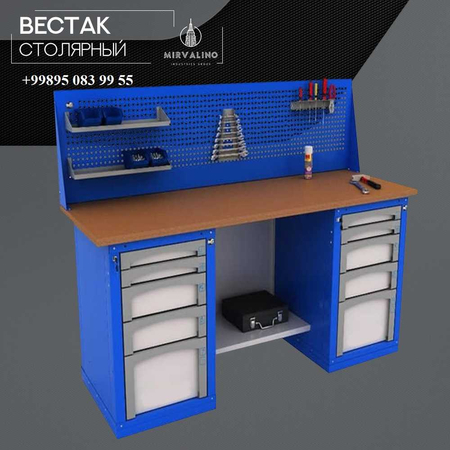 Стол слесарный, верстак, лабораторный стол, verstak stollar