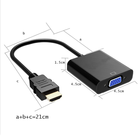 Переходник HDMI to VGA + Доставка бесплатно