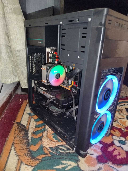 Компьютер. RX 580 8GB/Intel Xeon E5 2630 v2/8ГБ/119GB SSD/465GB HDD