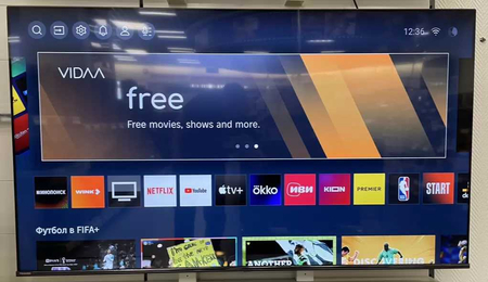 Телевизор TOSHIBA 4K UHD Smart TV VIDAA, доставка БЕСПЛАТНО