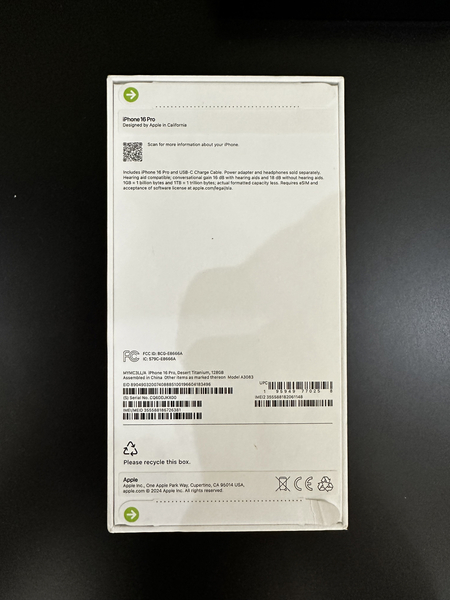Продается Новый Iphone 16 Pro 128 GB