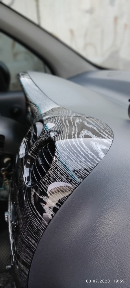 Matiz akvaprint oq daraxt tayyor zamenga
