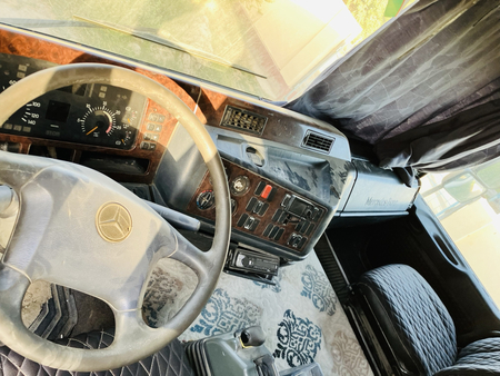 Mers actros 2001 tegach+2005 mega pritsep