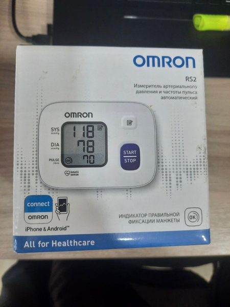 Тонометр Omron RS2 запястный новый