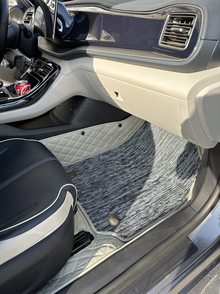 9D polik / коврики для Byd Qin plus