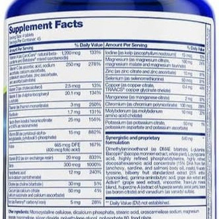 Пищевая добавка Focus-Factor Nutrition для мозга, 180 таблеток