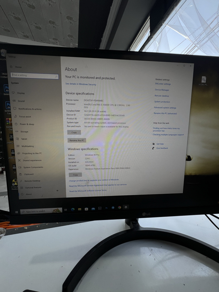 Pc 2000 gb Toshiba 16 gb Ram 500 gb M.2 NVME
