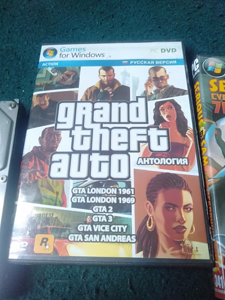 (ОРИГИНАЛ) Диск GTA, Call Of Duty, Serious sam