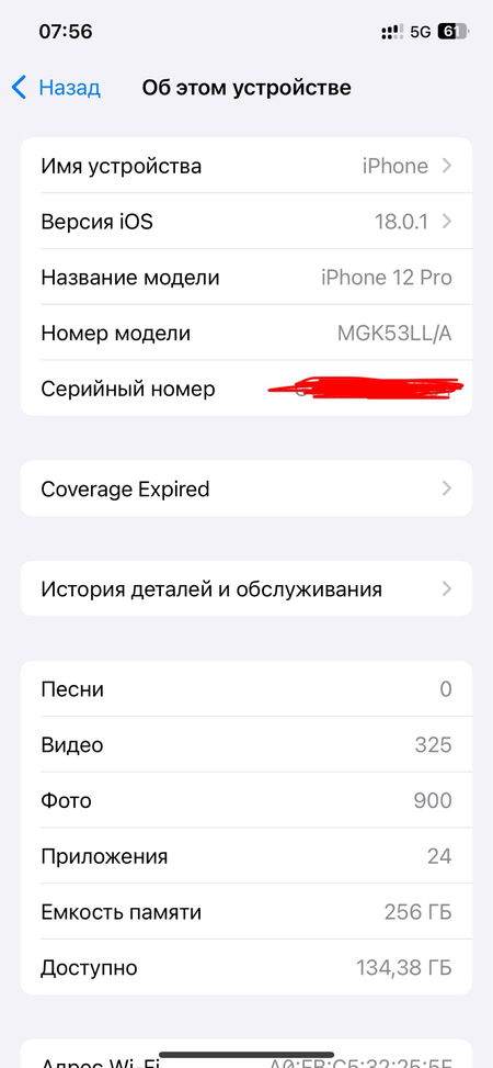 Iphone 12 pro 256 gb