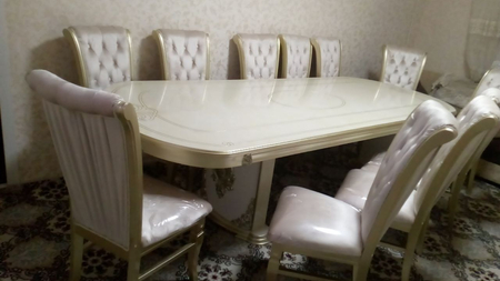 12 талик стол стул