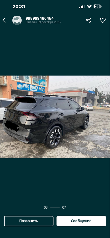 Kia sportage янги 6минг юрган
