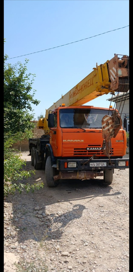 Камаз автокран 2008 йил 25 тонна