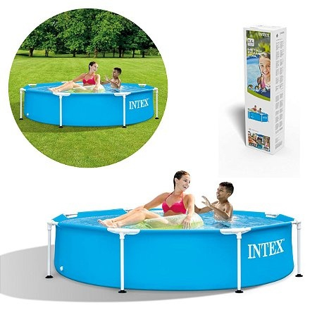 Бассейн каркасный INTEX 2.44×51 достафка бесплатная