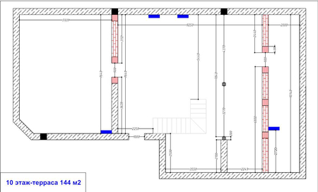 Продается кв Пентхаус ЖК Airport House, 183 м2 + 67 м2 терраса, (7144)