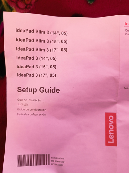 Lenovo computer. SSD 256GB. xotira 1 TR. Cor i5