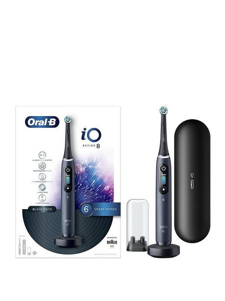 Oral-B iO 8 электрическая зубная щетка Black Onyx