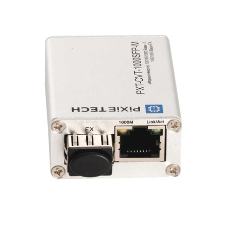 Медиаконвертер 10/100/1000-Base-T / 100/1000Base-FX с SFP-портом