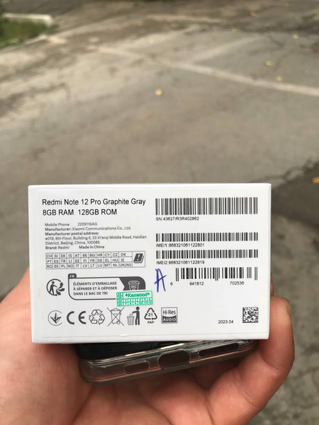 Redmi note 12 pro edial