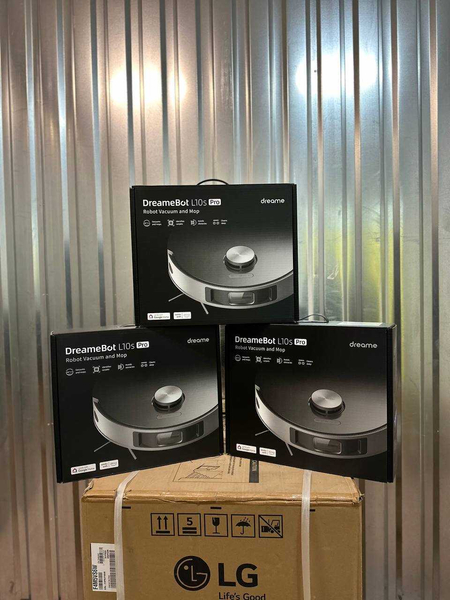 Продаю новые робот пылесосы Dreame L10s Pro