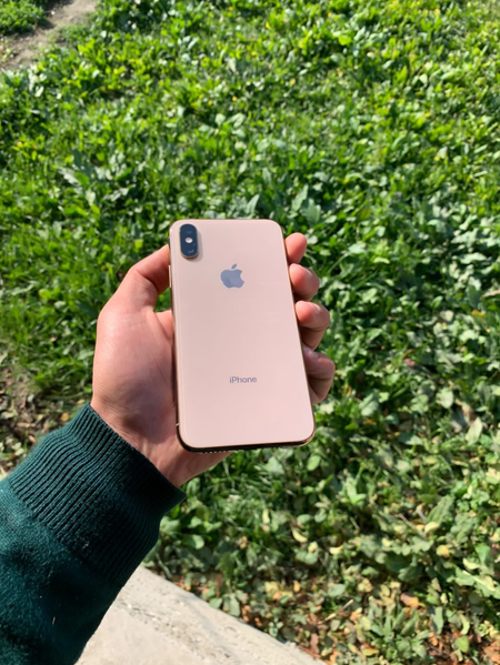 iPhone xs gold rang