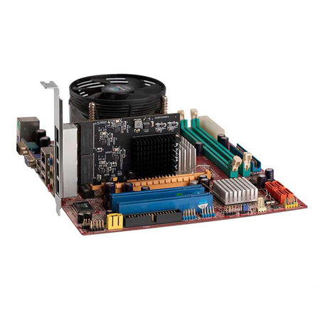 PCIE X1 RJ45 четырехъядерный