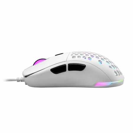 Игровая белая мышь с подсветкой RGB Sharkoon Light² 180 Black White