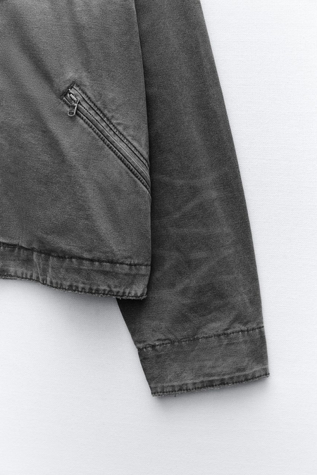 Джинсовая куртка Zara , M ( оверсайз)