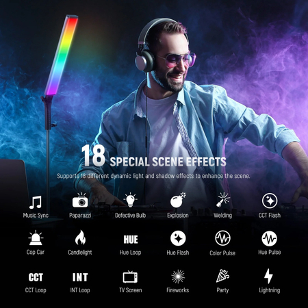 Neewer Bh30S rgb stick | Ргб палка | light stick | nanlite | godox