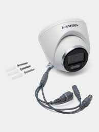 Камера видеонаблюдения с фиксированной ColorVu DS-2CE72DF0T-F, 2 MP
