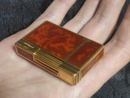 Оригинал антикварная зажигалка Dupont
