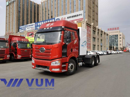 FAW J6P тягач CNG 6Х4 МЕТАН рессор подушка