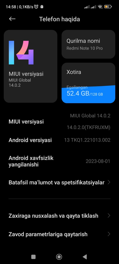Redmi Note10 pro