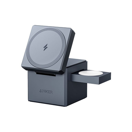 Беспроводное зарядное устройство Anker 3-в-1 Cube MagSafe