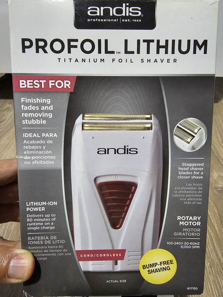 Andis shaver elektrobritva