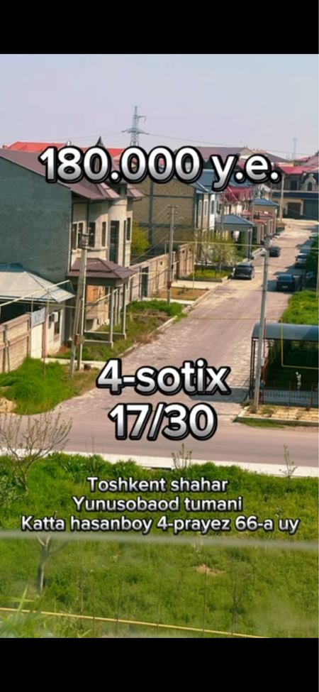hovli sotiladi 4 sotix kotta hasanboy