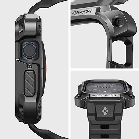 Spigen Tough Armor Pro Metal Designed for Apple Watch Series 8/7