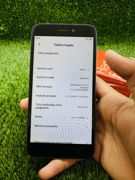 Redmi 5A karobka