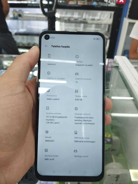 Telefone Realme 6